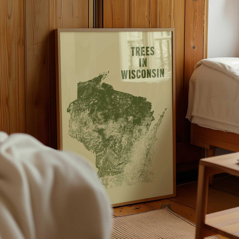 State Portraits: Trees — Scott Reinhard Maps