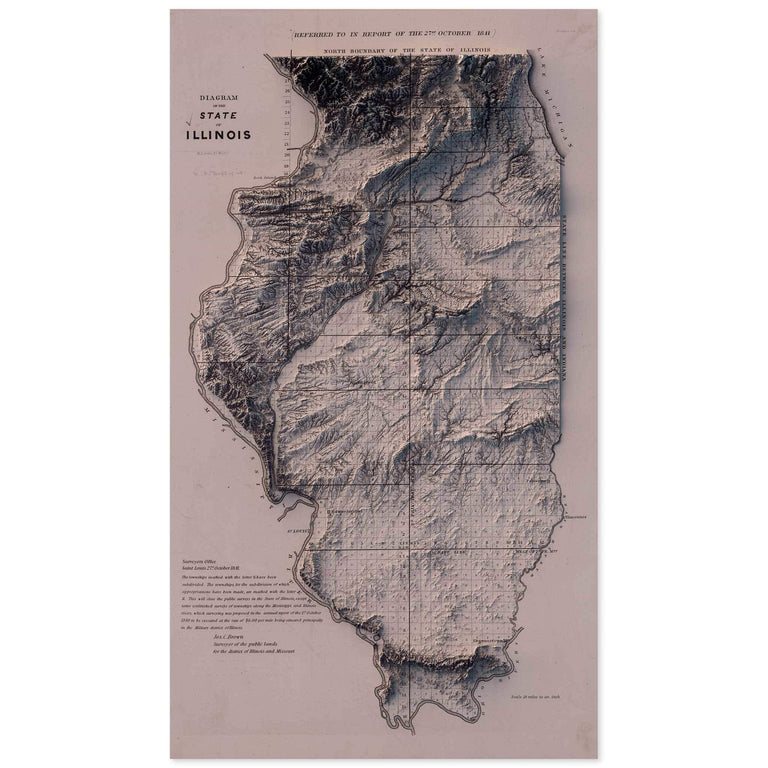The Great Lakes Map • Scott Reinhard Maps
