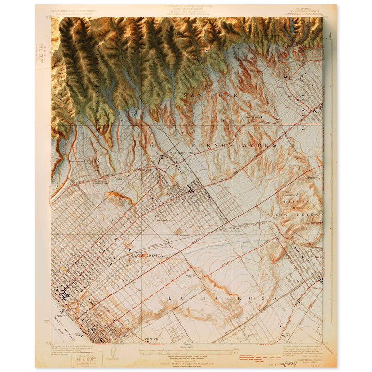 The Southern California Series • Scott Reinhard Maps