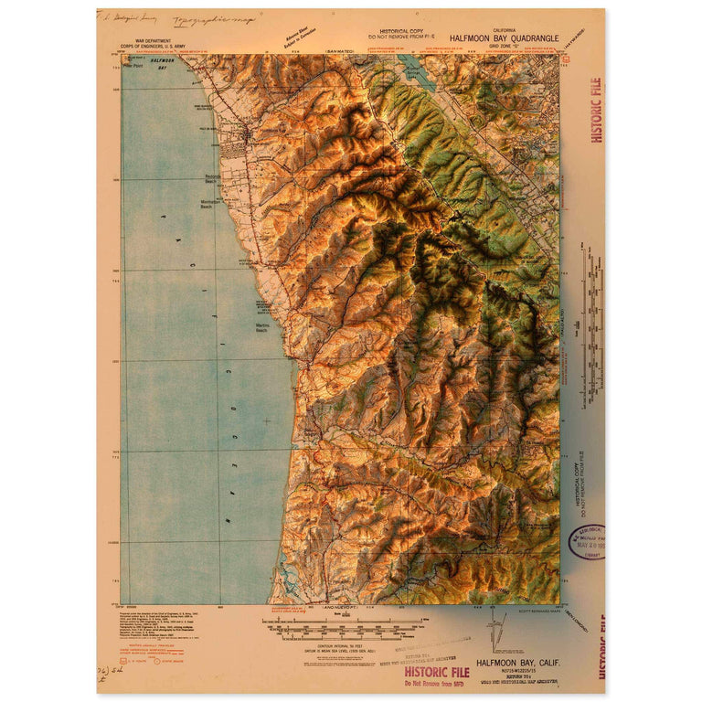 Maps of California • Scott Reinhard Maps