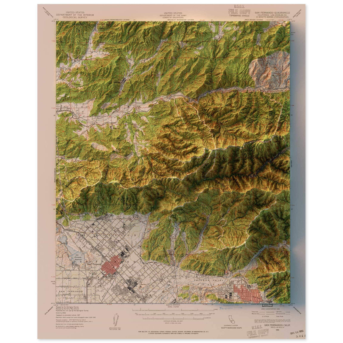 The Southern California Series • Scott Reinhard Maps