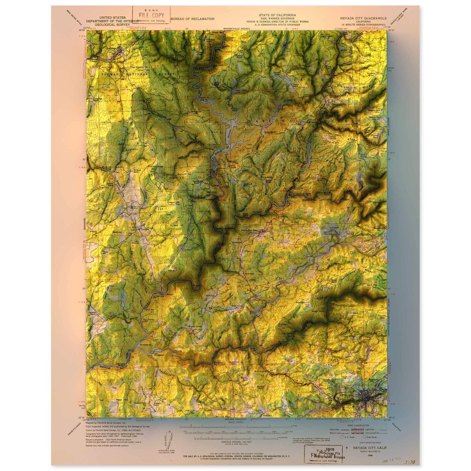 Maps of California • Scott Reinhard Maps