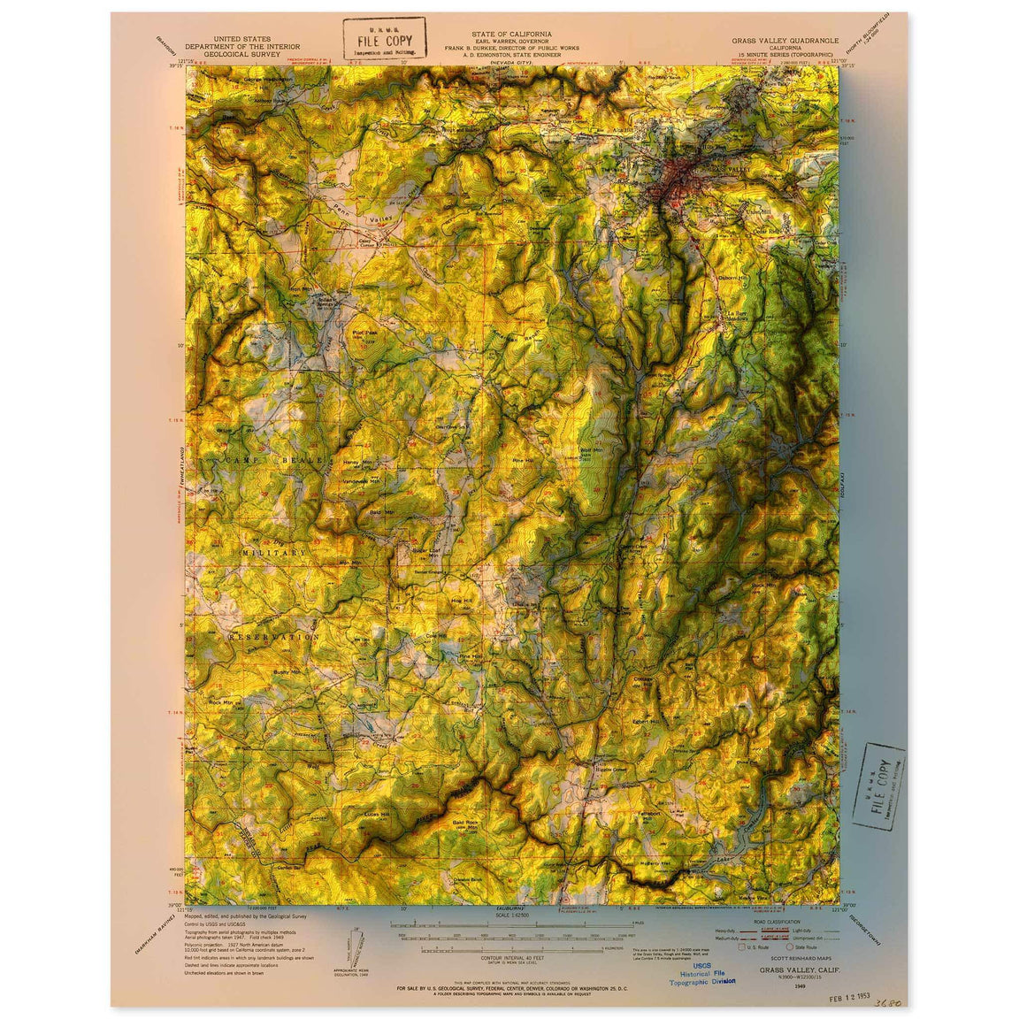 Maps of California • Scott Reinhard Maps