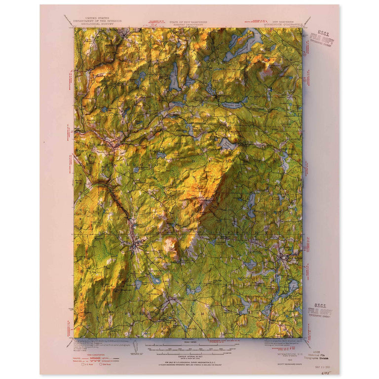 The Best of USGS Series • Scott Reinhard Maps