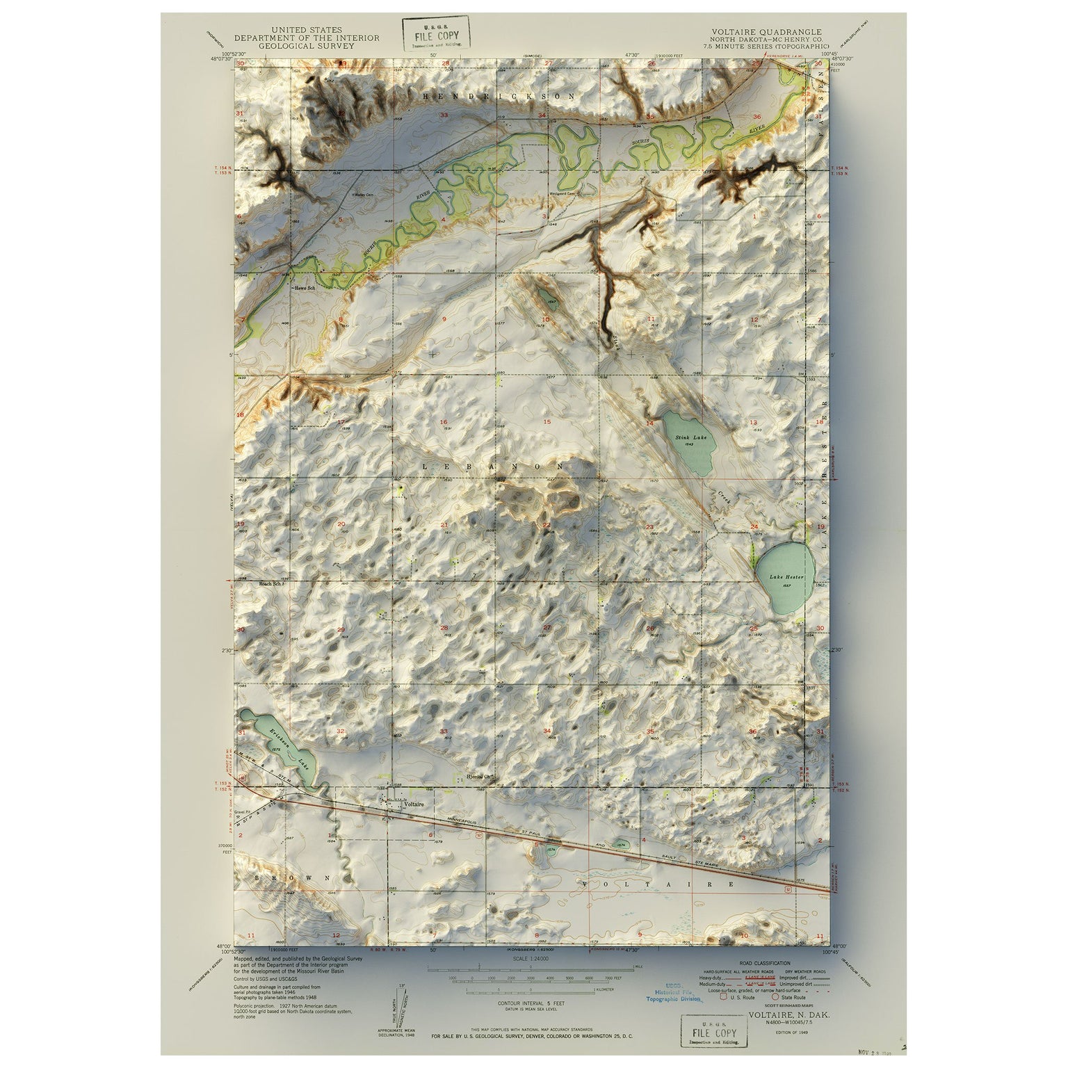 The Best of USGS Series • Scott Reinhard Maps