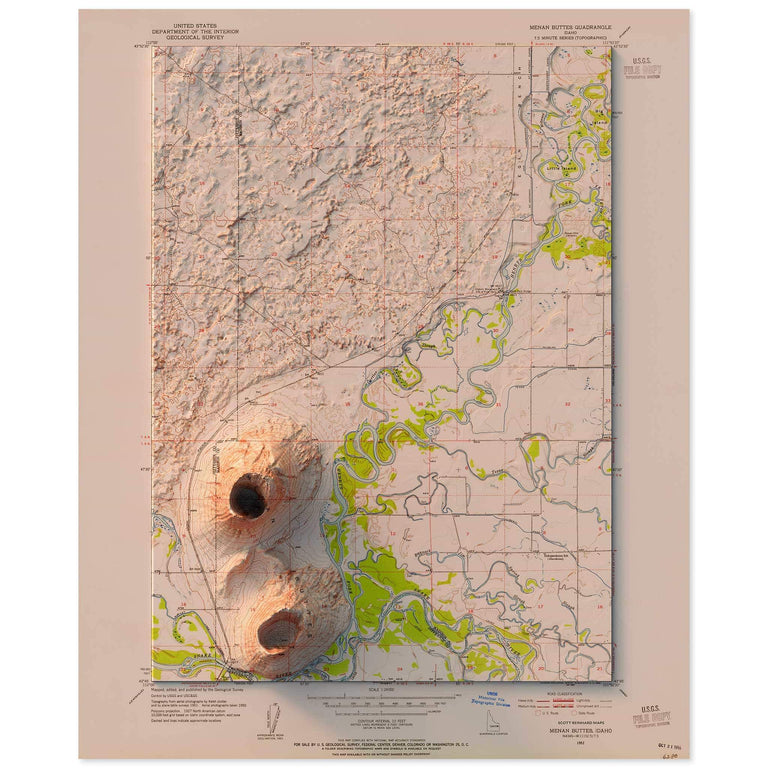 The Best of USGS Series • Scott Reinhard Maps