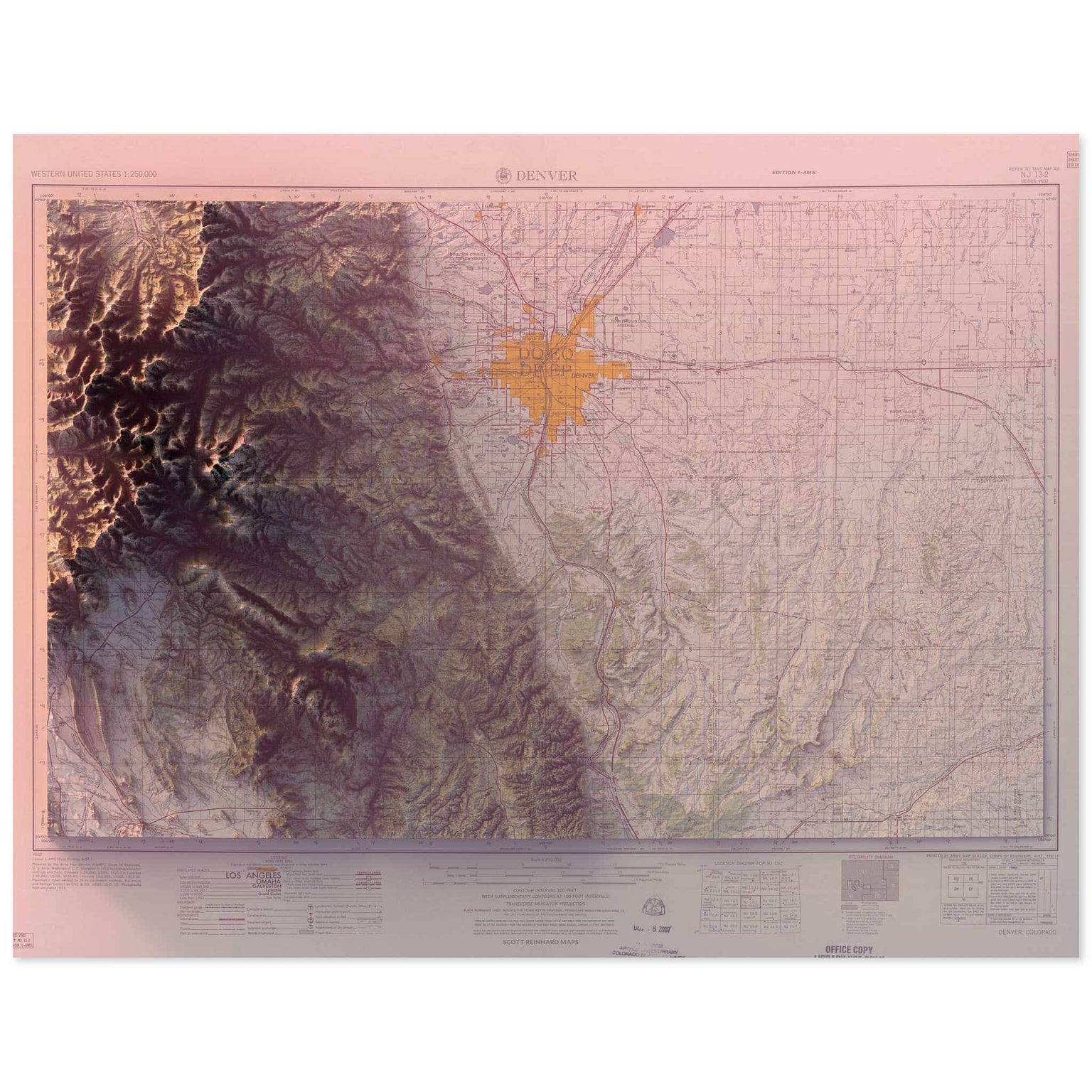 Maps of Colorado • Scott Reinhard Maps
