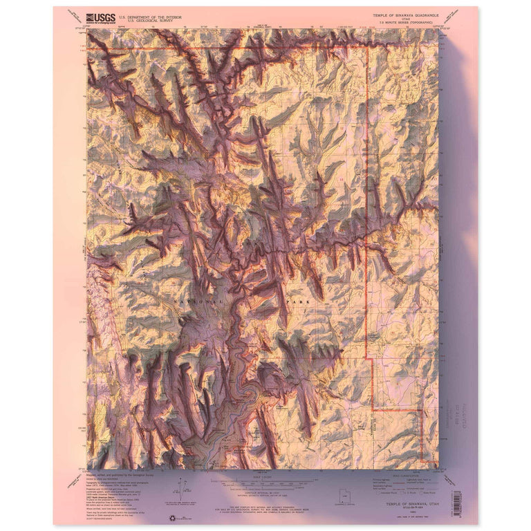 Maps of the National Parks • Scott Reinhard Maps