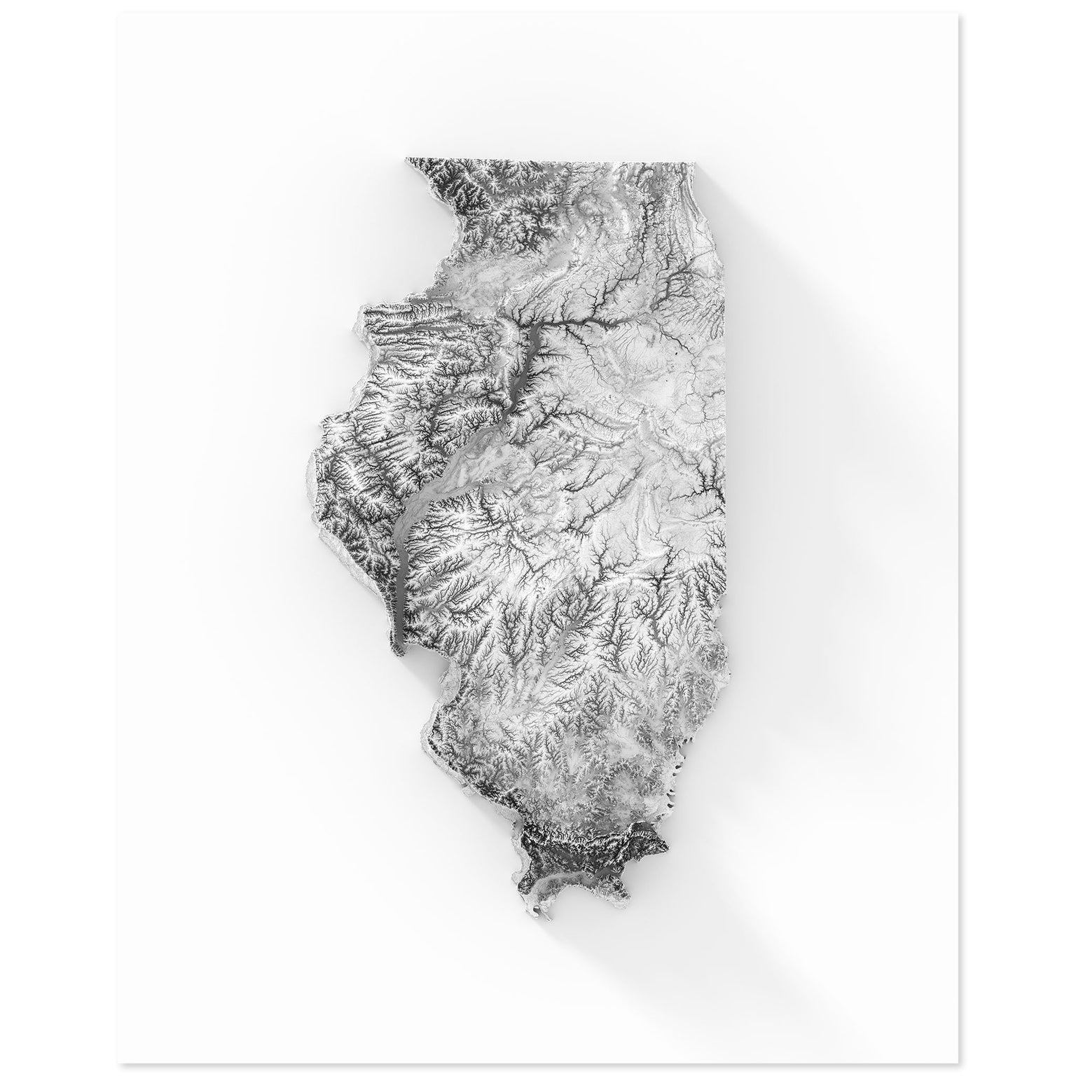 State Elevations — Scott Reinhard Maps