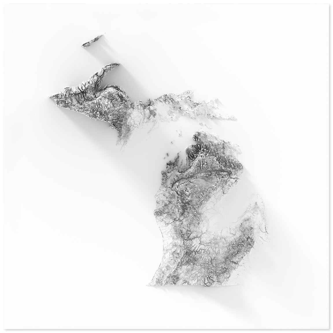 State Elevations — Scott Reinhard Maps
