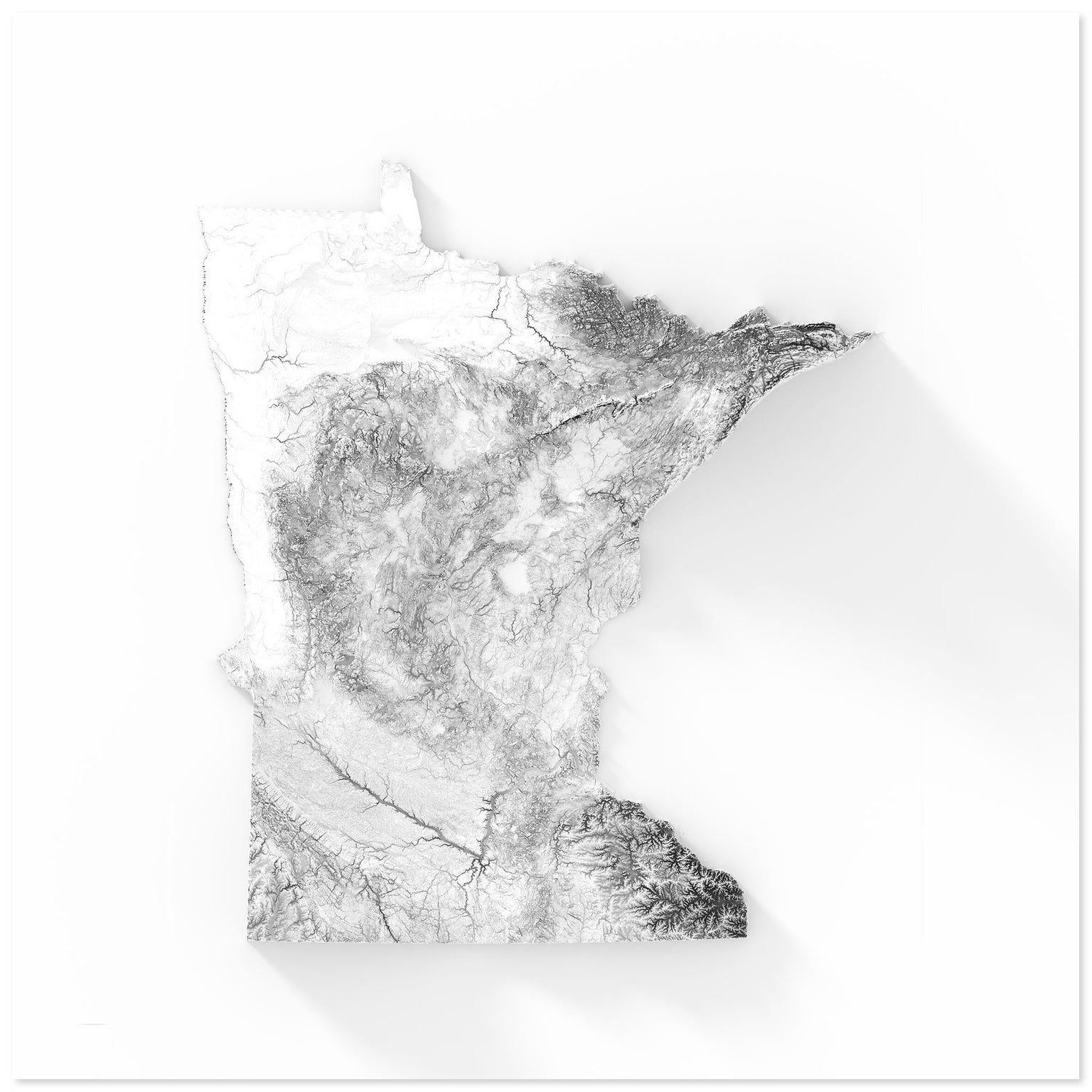 State Elevations — Scott Reinhard Maps