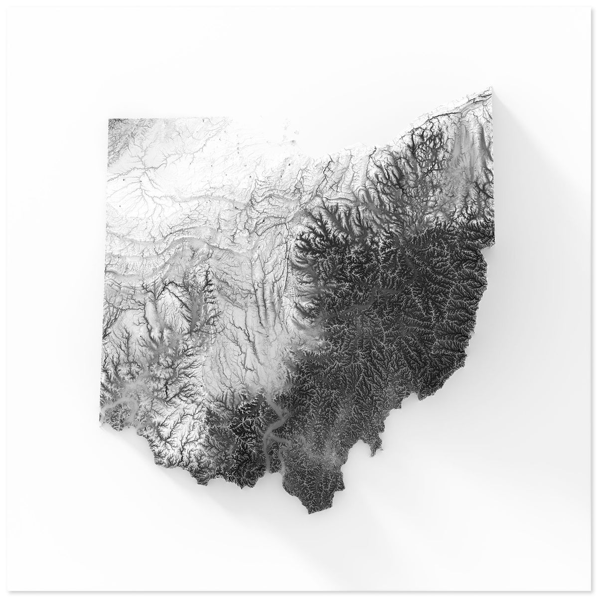 Ohio Map • Scott Reinhard Maps